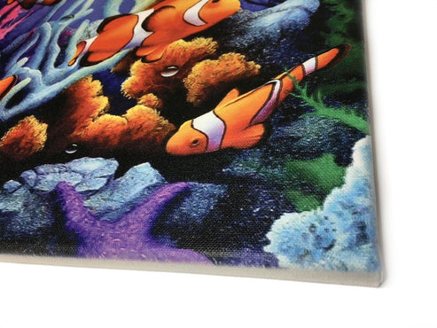 Custom Canvas Full Color Printed One Sided 0.6" (15mm) thick